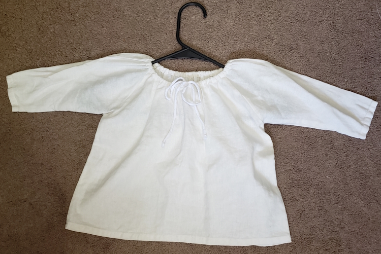 Kids renaissance chemise shirt - Faire Ladies, Faire Lords