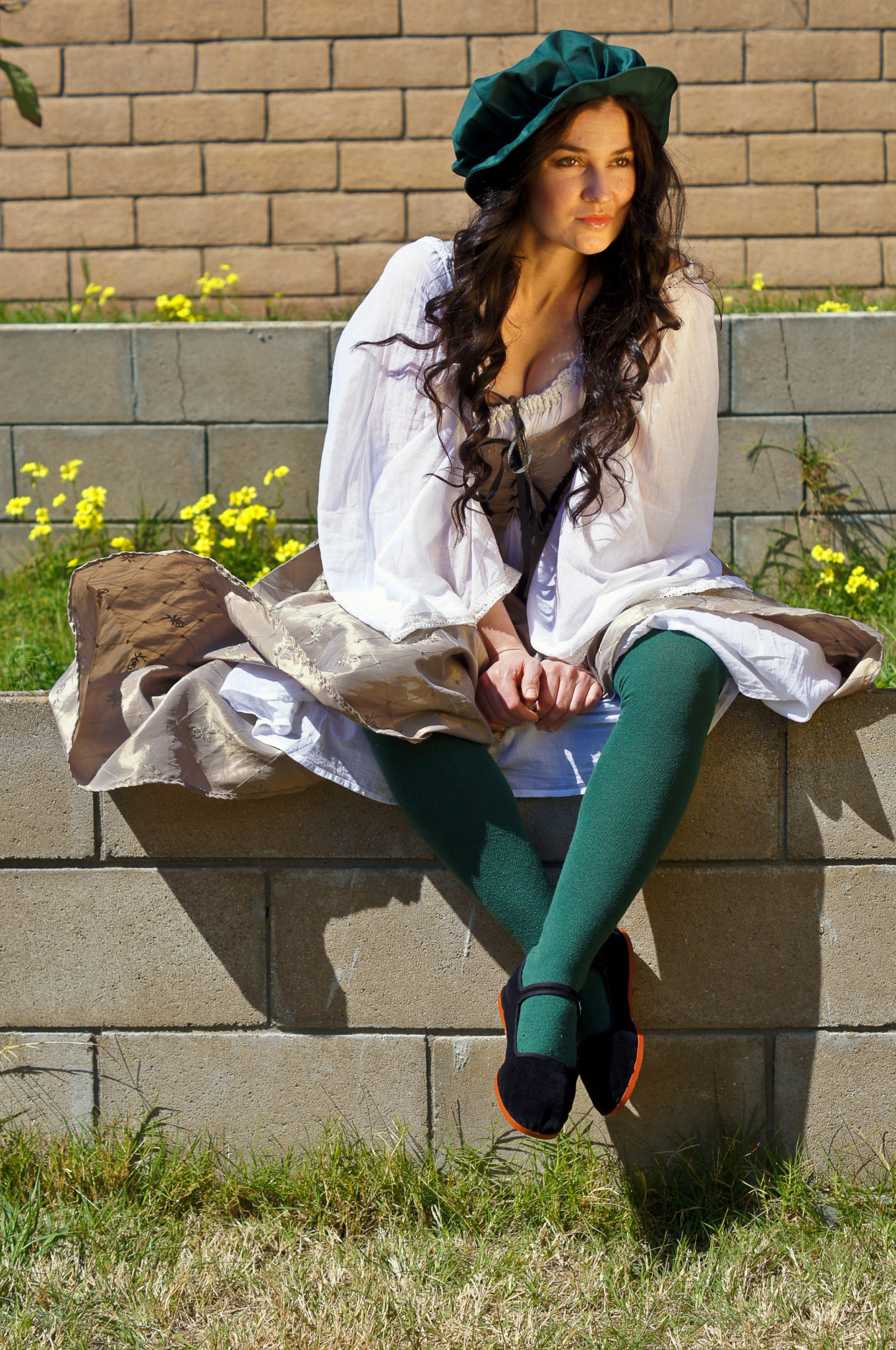 Cotton Renaissance Socks OTK over the knee - Faire Ladies, Faire Lords